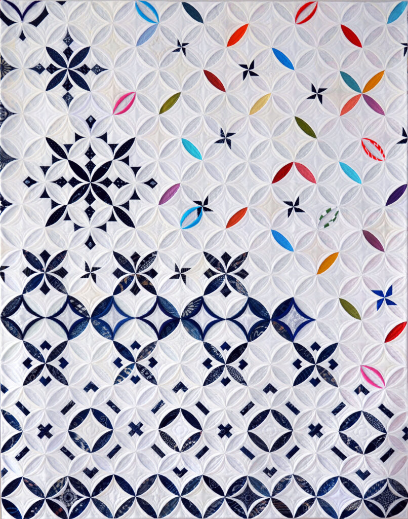 Cathedral window Quilt - Felisa Quilts